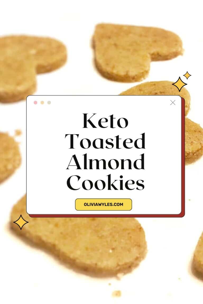 Keto Toasted Almond Cookies
