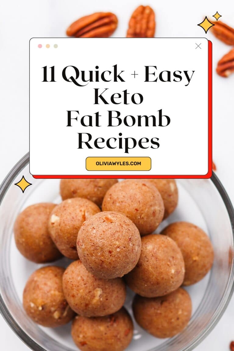 11 Quick & Easy Keto Fat Bomb Recipes With Only 3 Ingredients