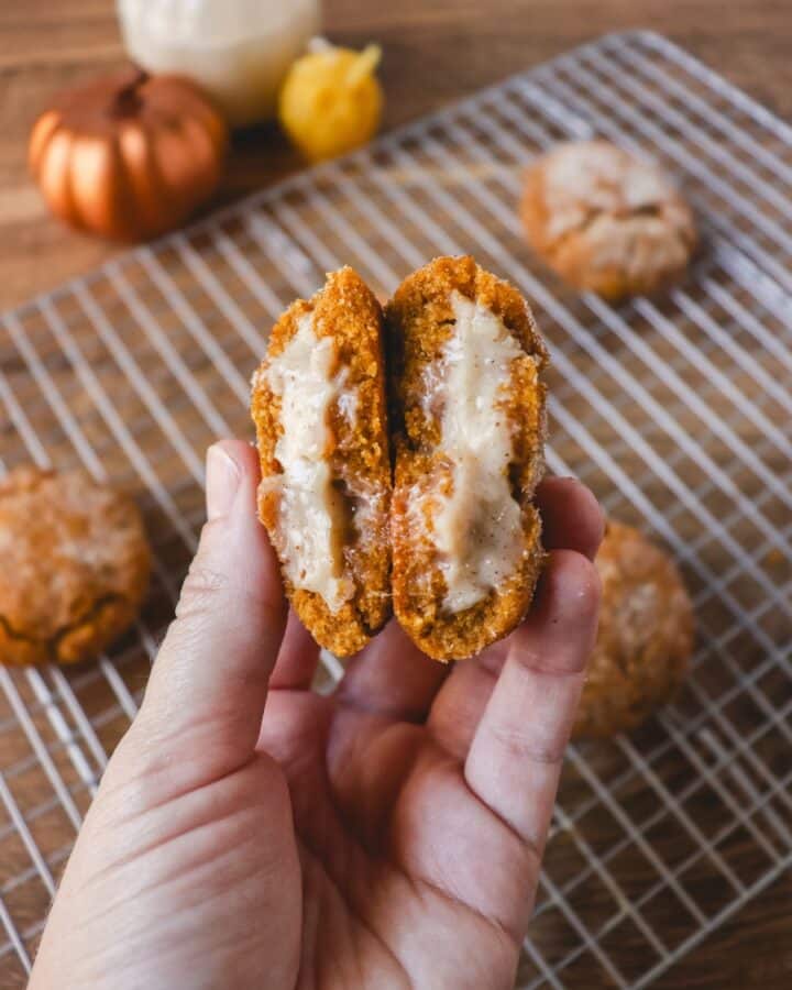 Keto Pumpkin Cheesecake Cookies