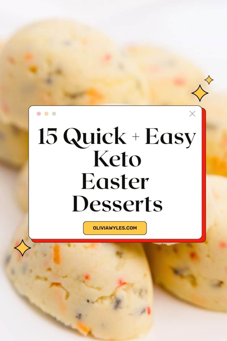 15 Fun Keto Easter Desserts Recipes Your Family Will Love