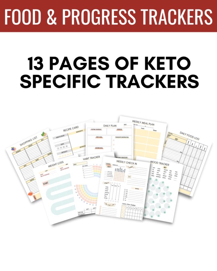 Ultimate Keto Bundle: 80 Pages of Keto Resources and Printables