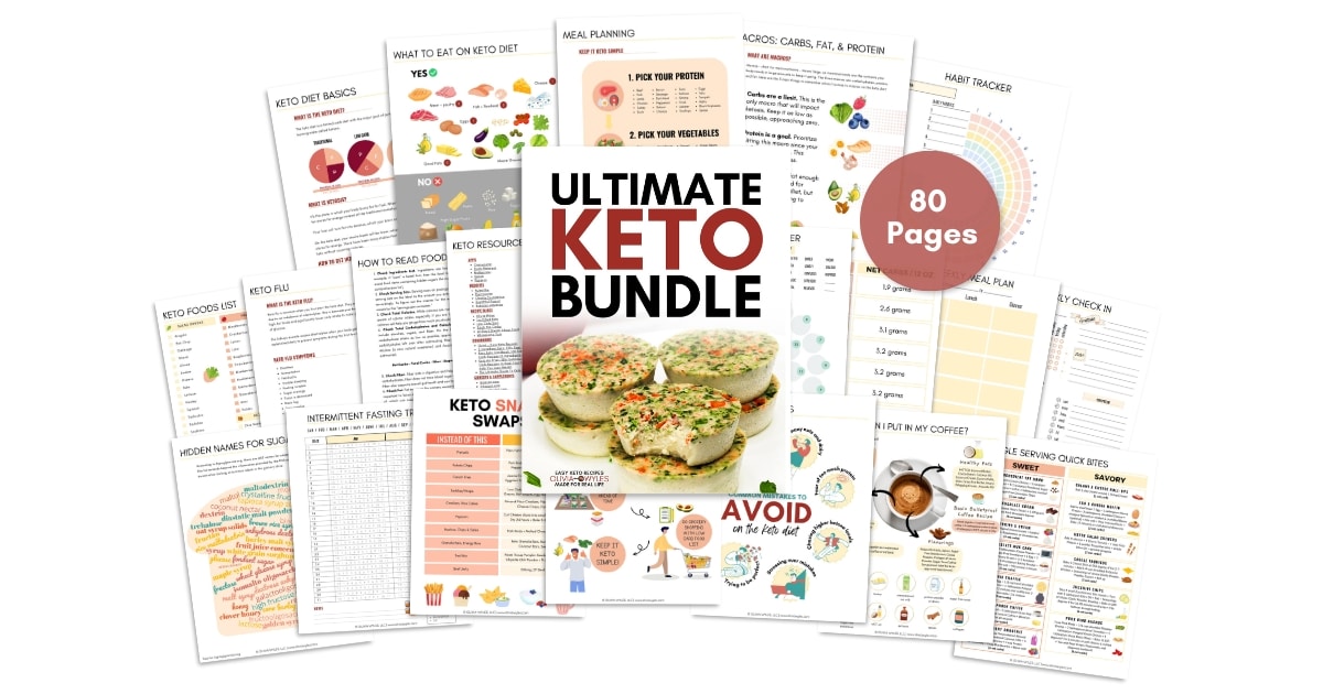 Ultimate Keto Bundle: 80 Pages of Keto Resources and Printables
