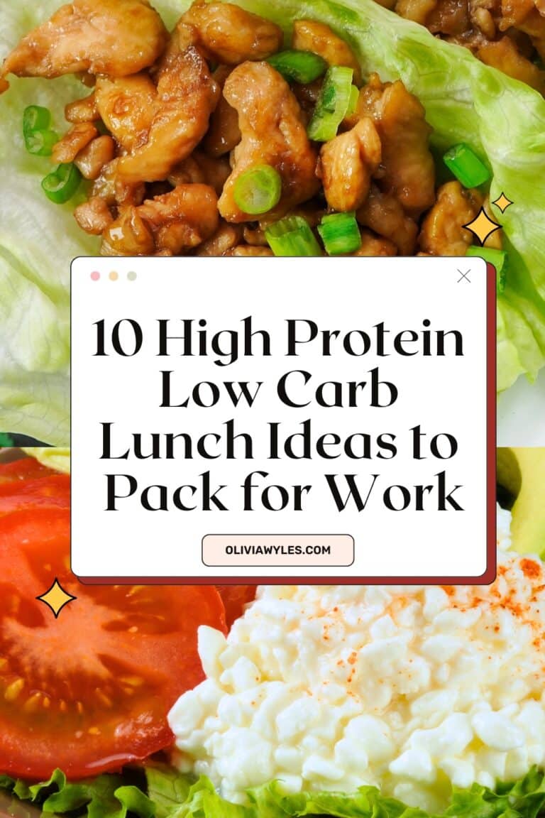 10 Quick & Easy High Protein Lunch Ideas That Are So Packable