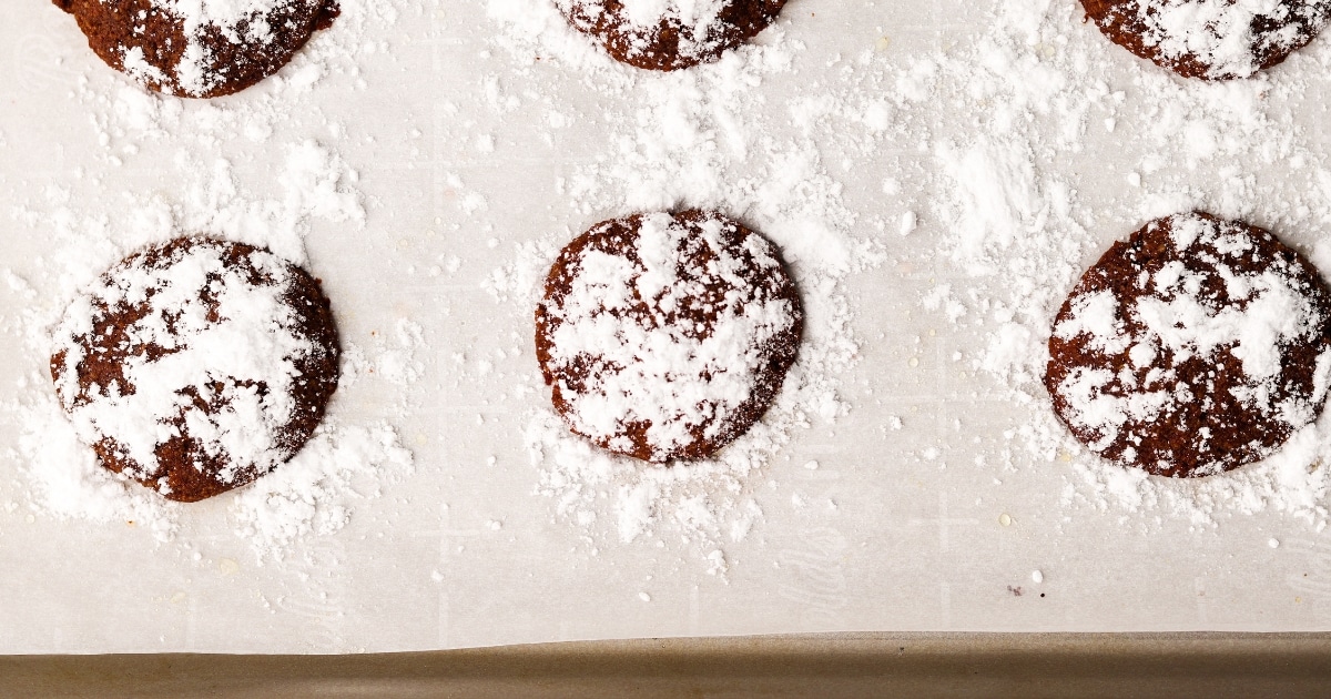 Keto Chocolate Crinkle Cookies (Made With Baking Chocolate)