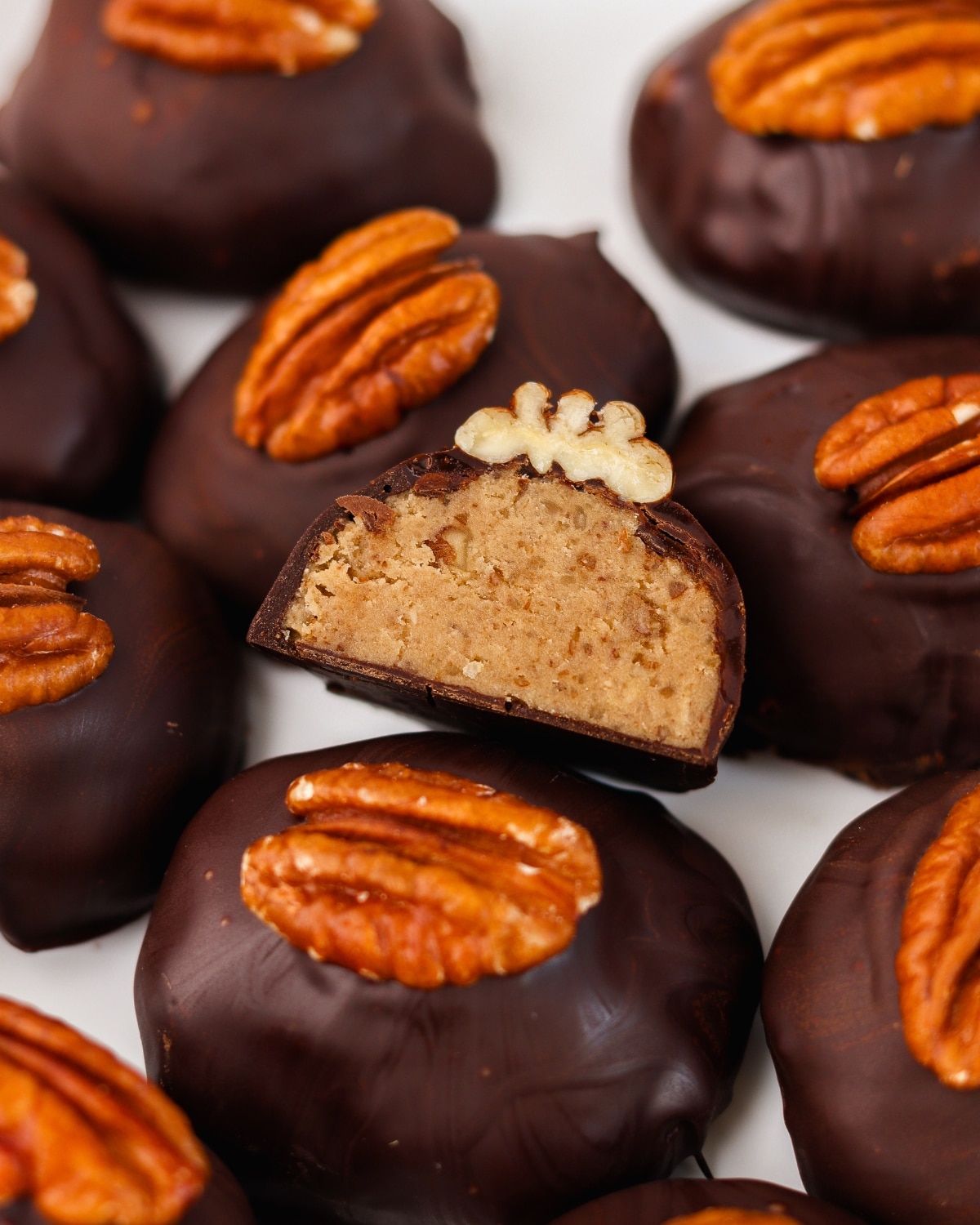 Keto Pecan Pie Truffles (High Protein, Low Carb)