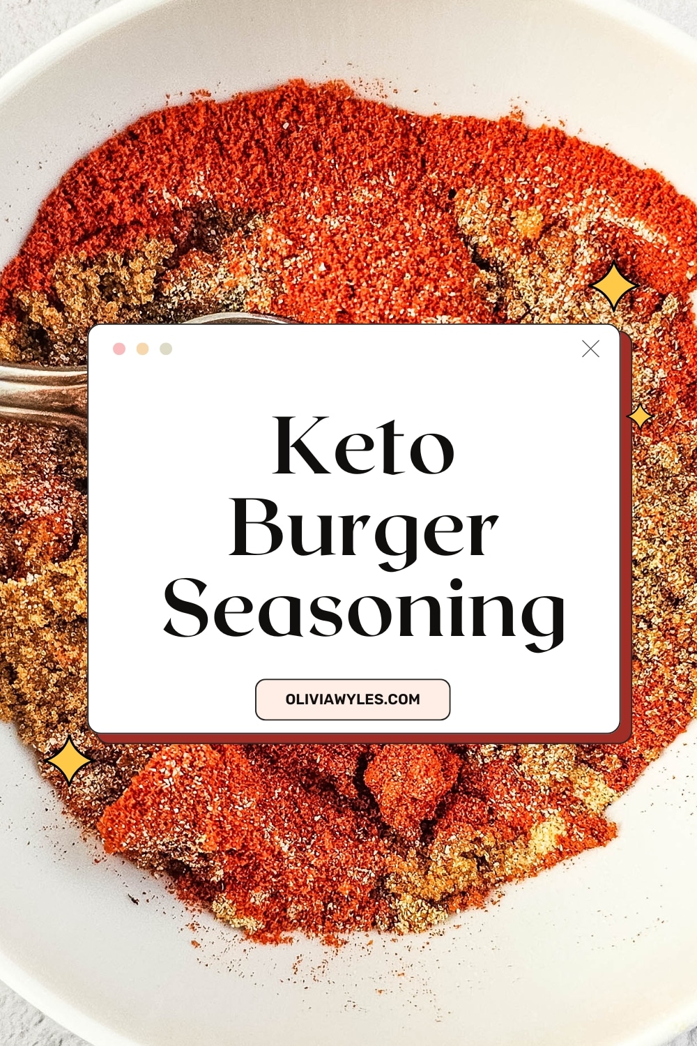 Keto Burger Seasoning Recipe