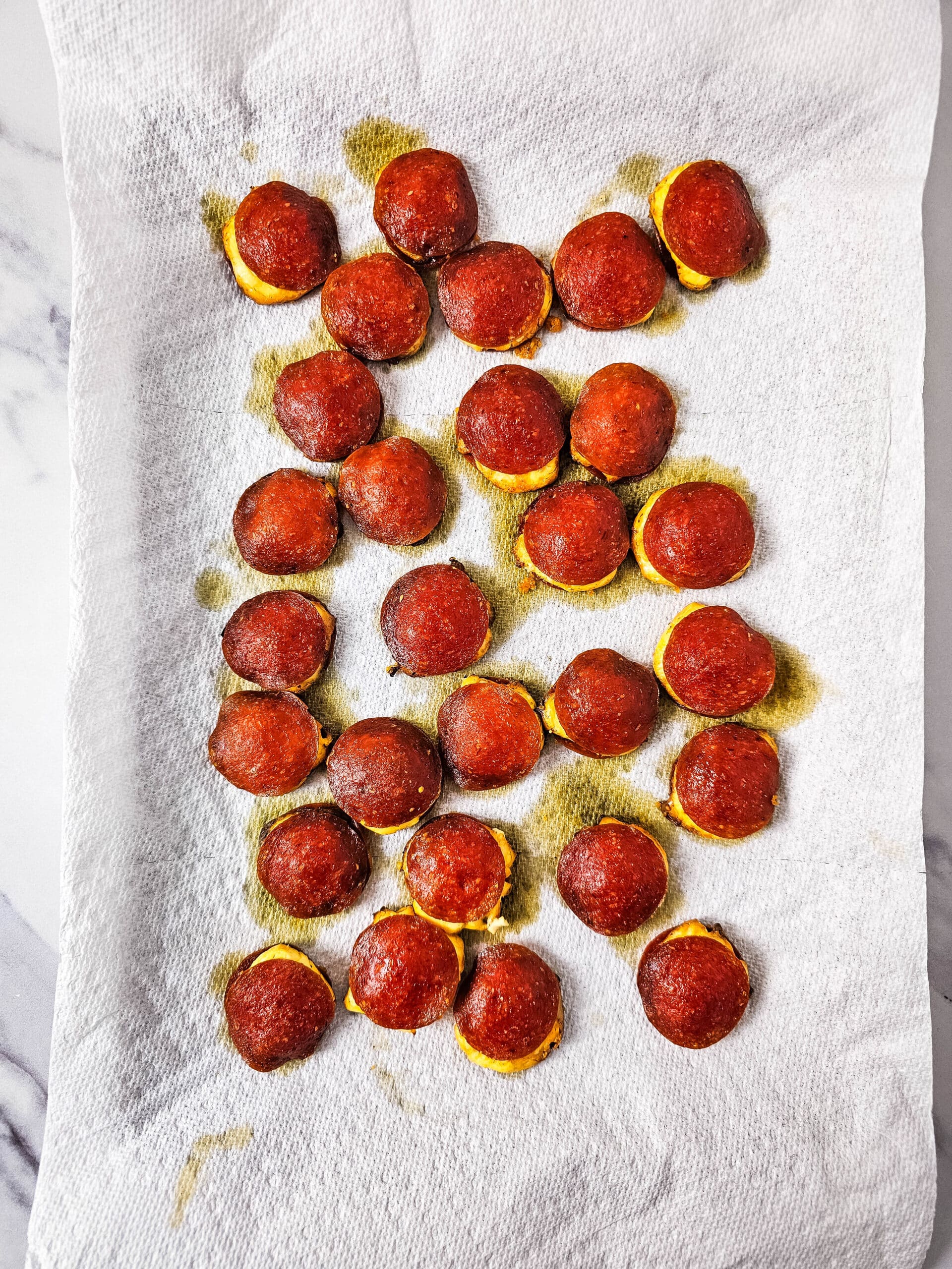 Keto Pepperoni Cream Cheese Bites
