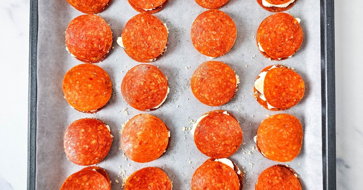 Keto Pepperoni Cream Cheese Bites