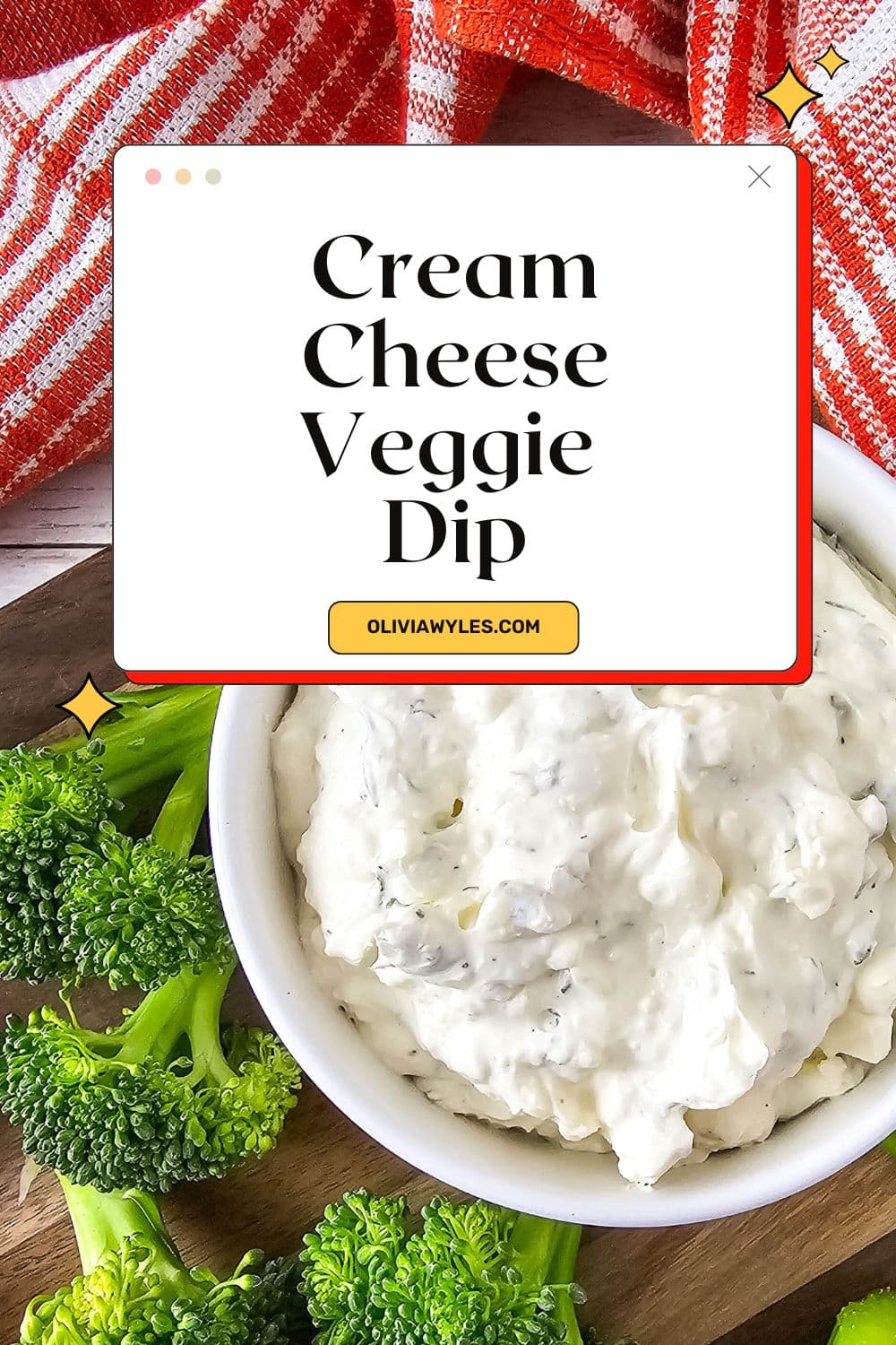 Cream Cheese Veggie Dip
