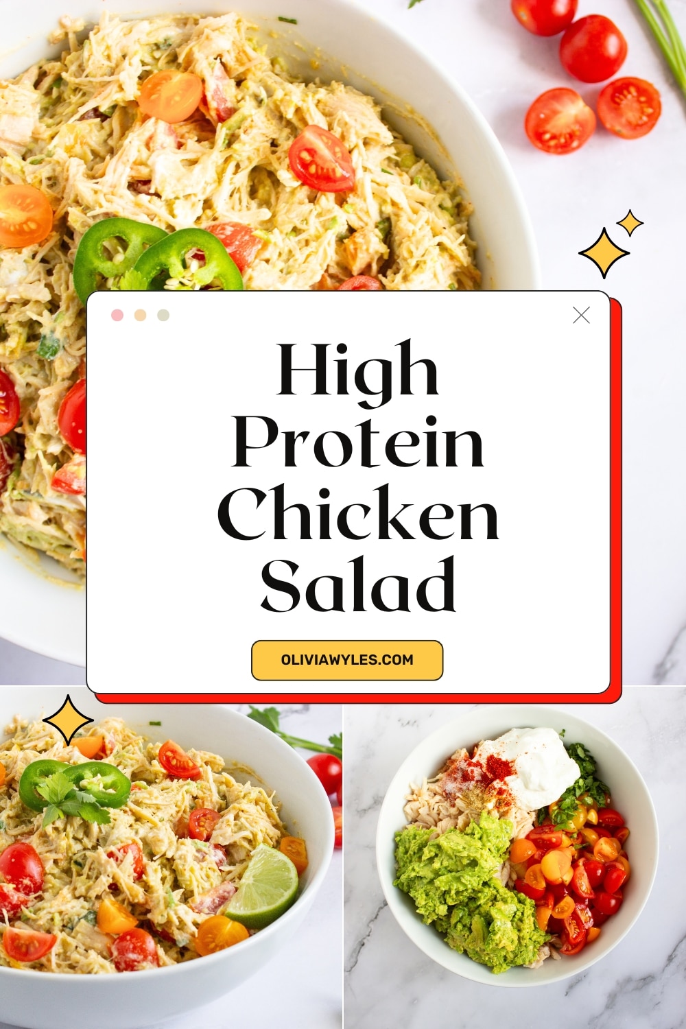 High Protein Chicken Salad