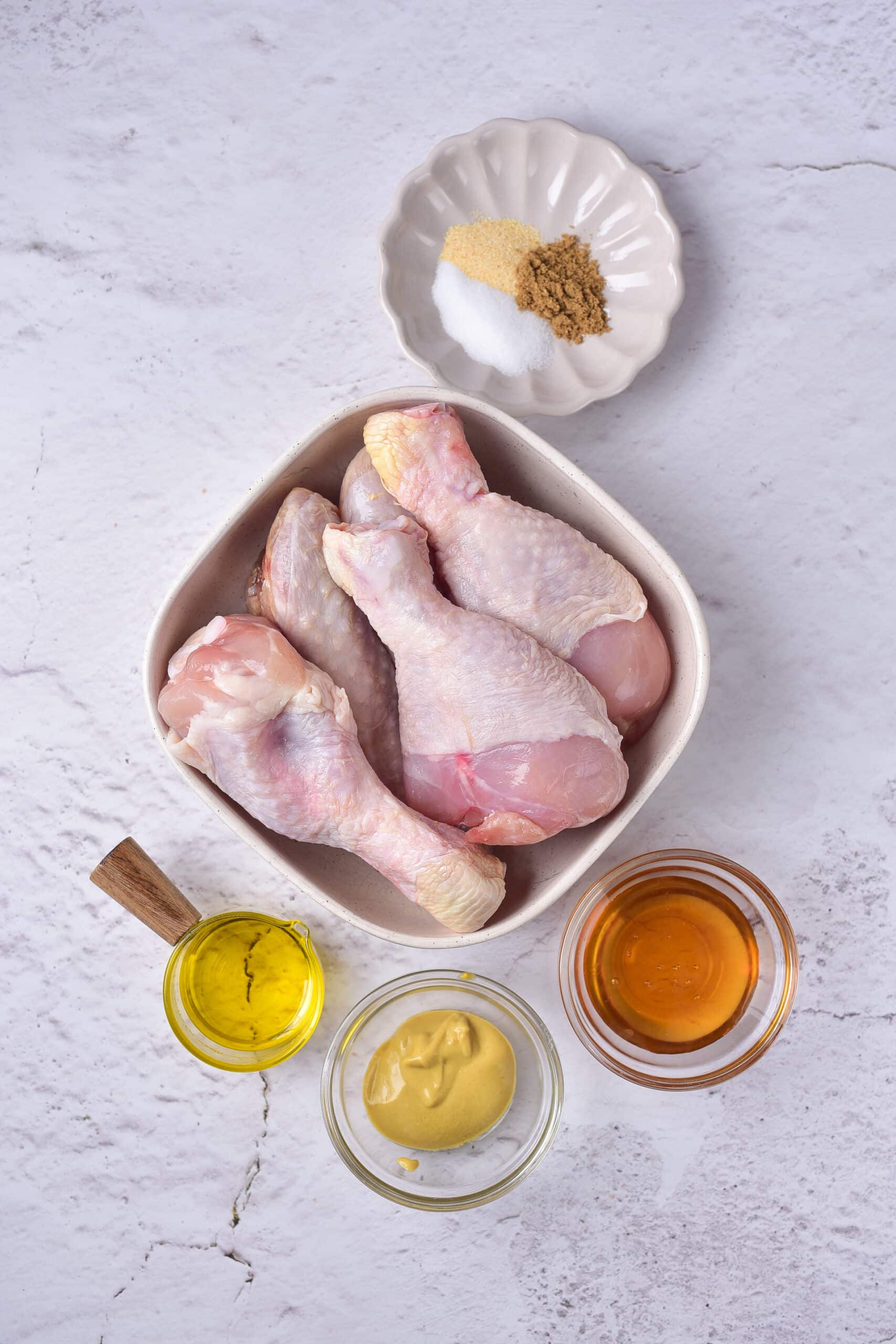 Baked Honey Mustard Drumsticks