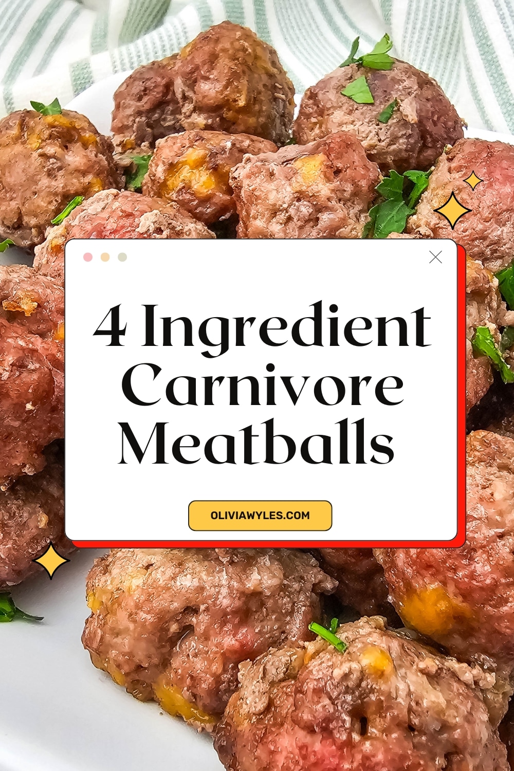 4 Ingredient Carnivore Meatballs