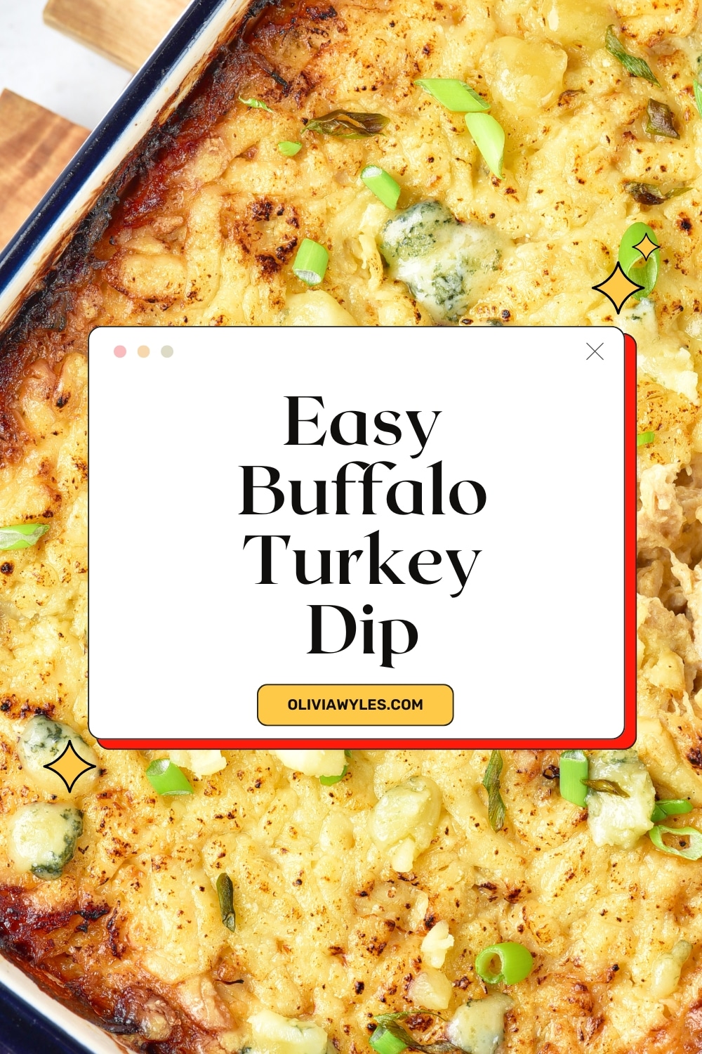 Quick & Easy Buffalo Turkey Dip