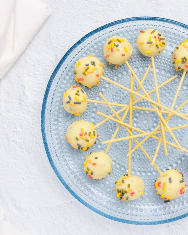 Keto Cottage Cheese Cake Pops (High Protein, Low Carb)