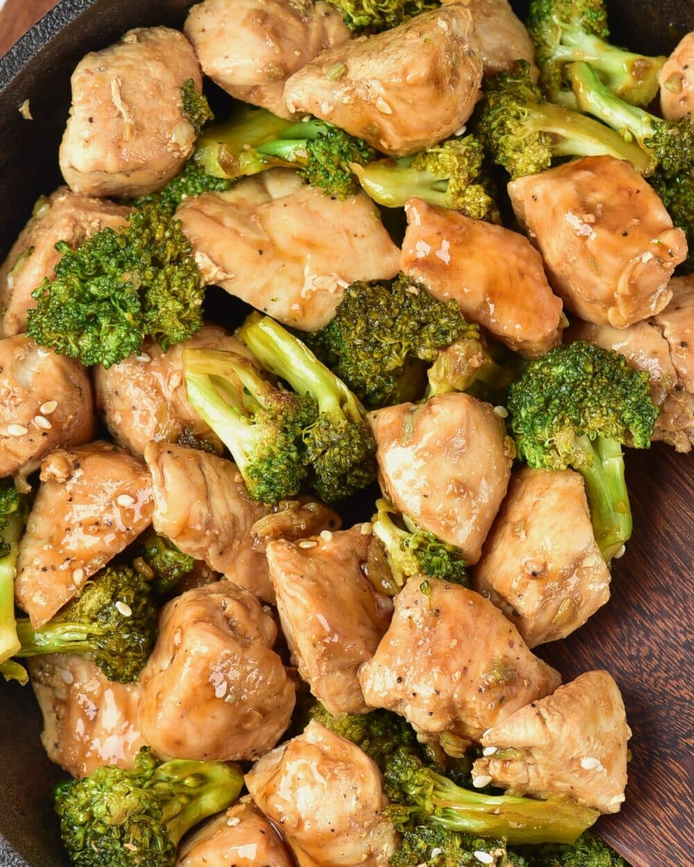 One Pan Chicken Broccoli Stir Fry