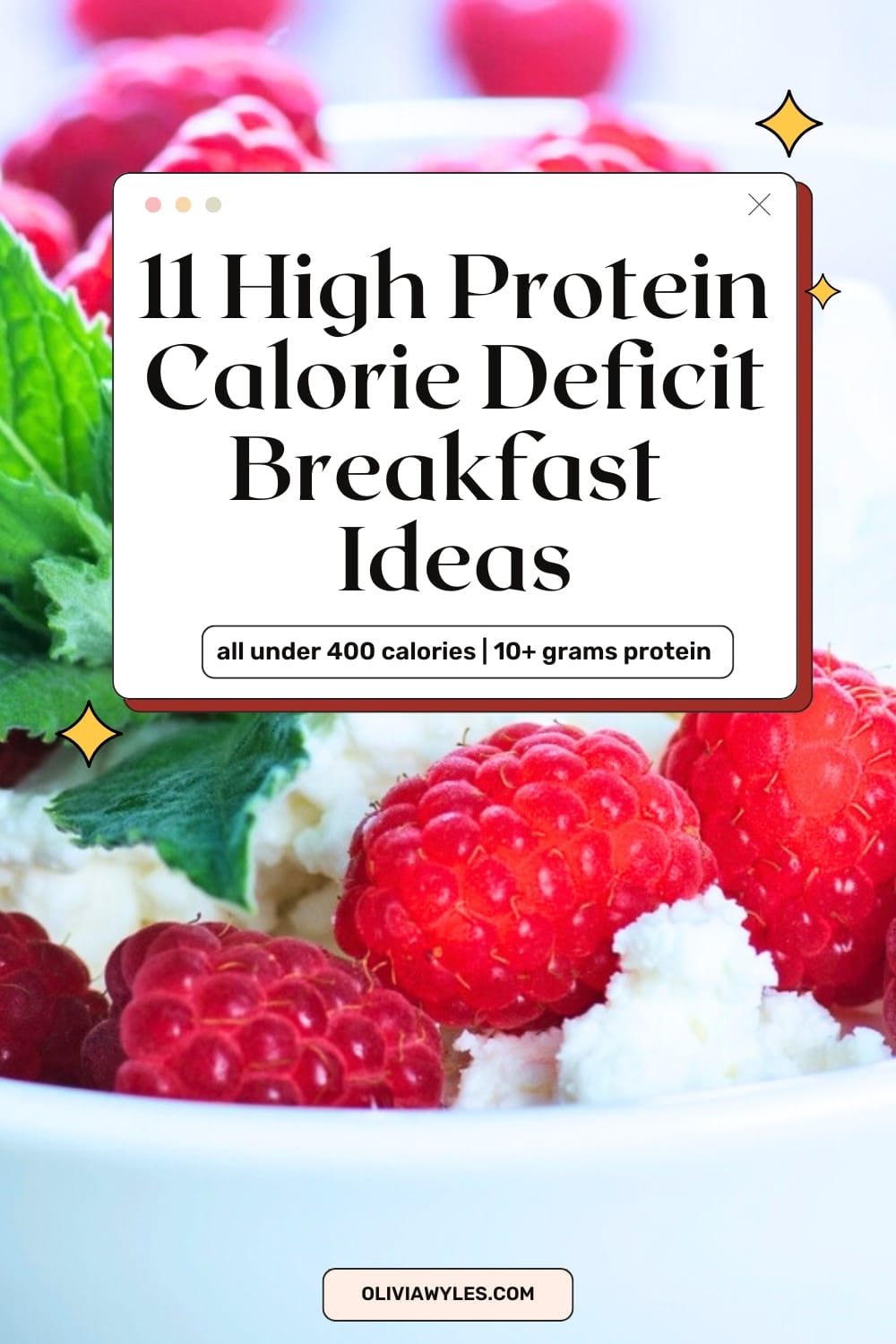 11 High Protein Calorie Deficit Breakfast Ideas (All Under 400 Calories)